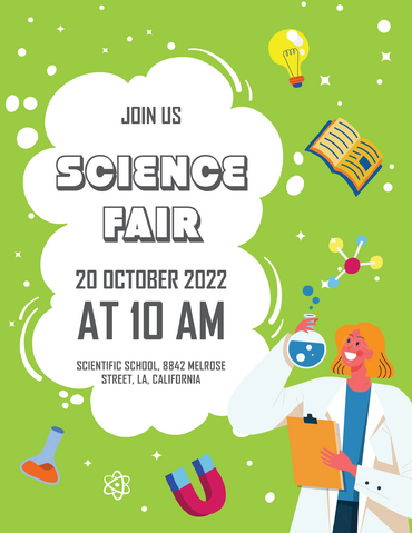 12 Free Science Fair Poster Templates