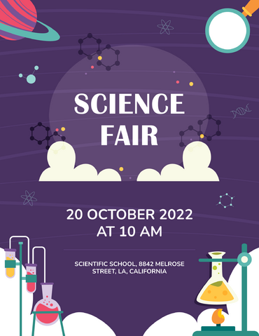 12 Free Science Fair Poster Templates