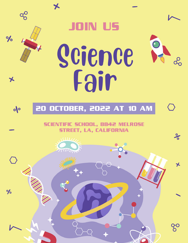 12 Free Science Fair Poster Templates