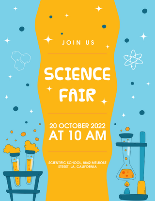 12 Free Science Fair Poster Templates