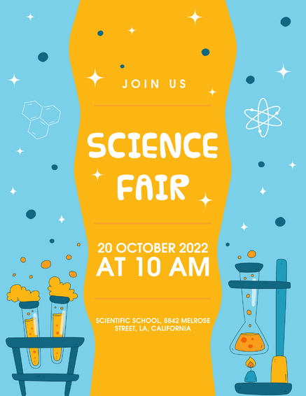 12 Free Science Fair Poster Templates