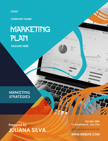 12 Free Marketing Plan Cover Page Templates