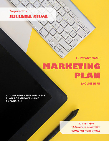 12 Free Marketing Plan Cover Page Templates