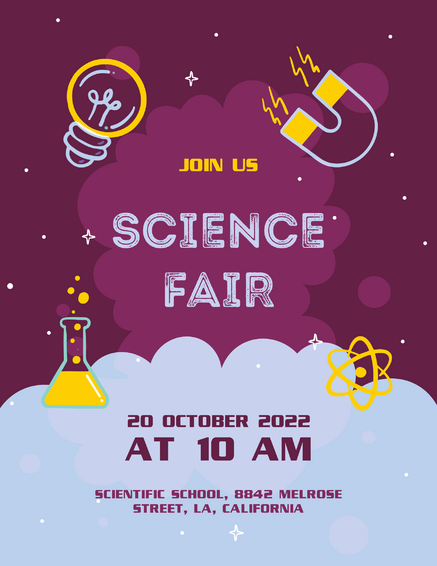 12 Free Science Fair Poster Templates