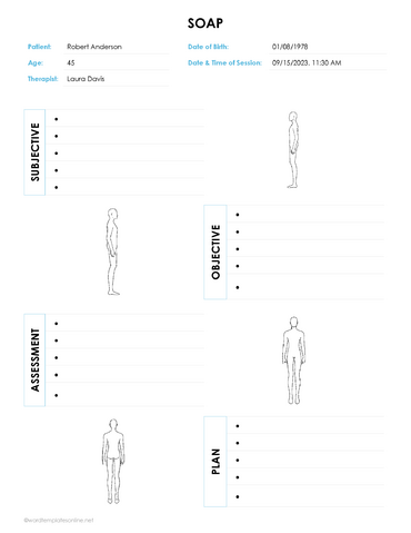 Free Physical Therapy SOAP Notes (Word - PDF)