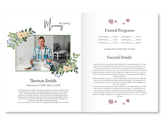Free Funeral Flyer Templates (Adobe, Word, GSlides)
