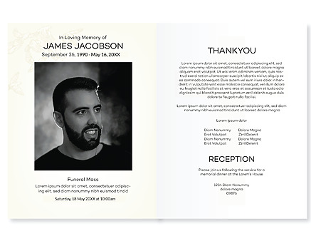 Free Funeral Flyer Templates (Adobe, Word, GSlides)