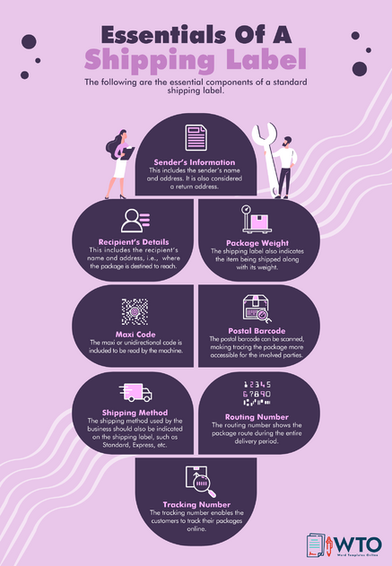 38 Free Shipping Label Templates - Easy to Edit & Print