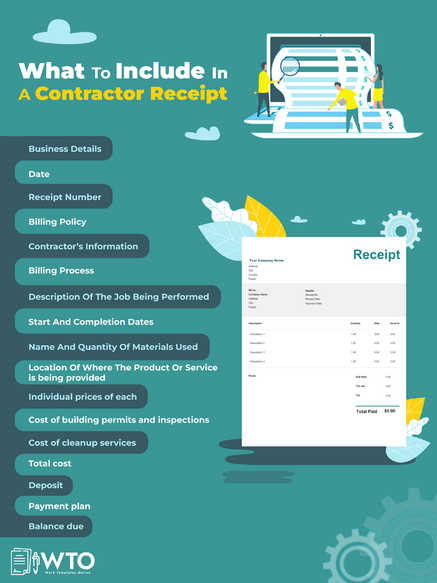 18+ FREE Contractor Receipt Templates (Word | PDF)