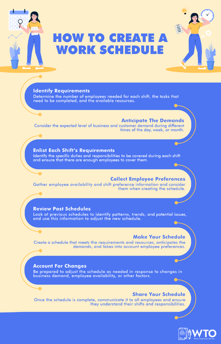 20 Effective Work Schedule Templates for Employees (Excel)