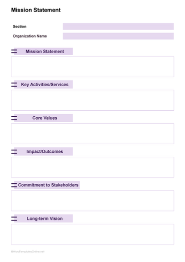 8 Free Templates to Write Clear Mission Statements
