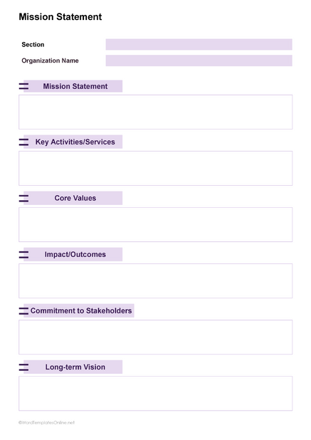 8 Free Templates to Write Clear Mission Statements