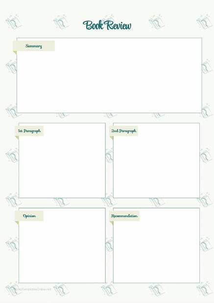 10 Free Editable Book Review Templates (Word, Google Docs)