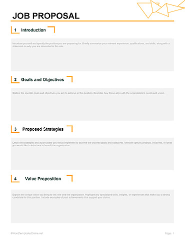 6 Free Job Proposal Templates for Word & Google Docs