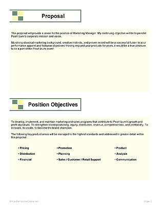 6 Free Job Proposal Templates for Word & Google Docs