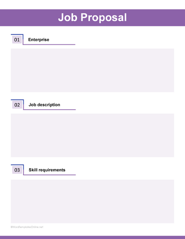 6 Free Job Proposal Templates for Word & Google Docs