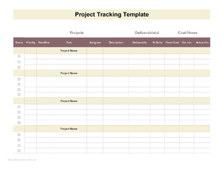 4 Free Project Tracker Templates for Excel & Google Sheets