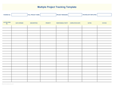 4 Free Project Tracker Templates for Excel & Google Sheets