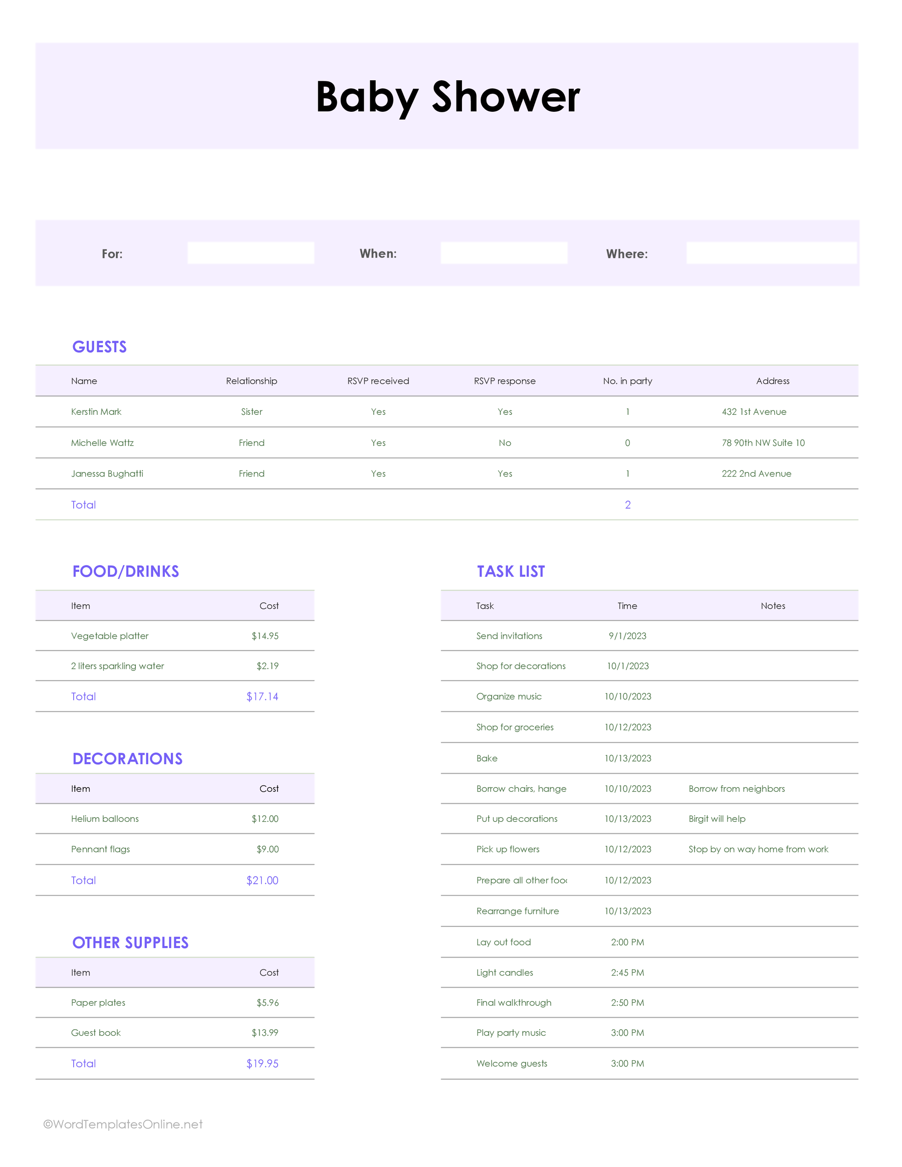 Plan Like a Pro: 10 Free Event and Party Planning Checklists