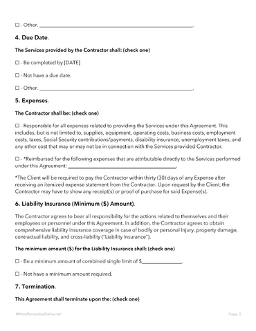 Free Construction Contract Templates | Word | Google Docs