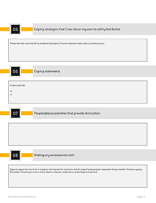 Free Safety Plan Templates (5 Types)