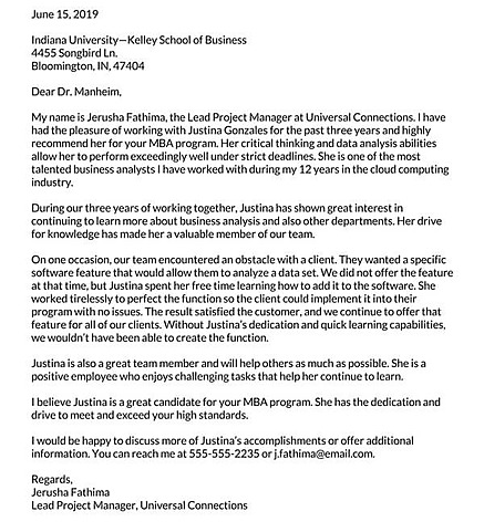 Recommendation Letter From Supervisor (14 Best Examples)