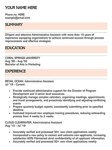 18 Functional Resume Examples (Guide + Templates)
