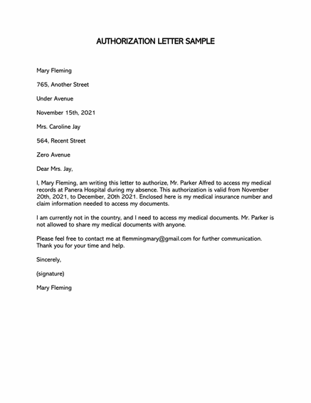 Revocation of Authorization (Sample Letters)