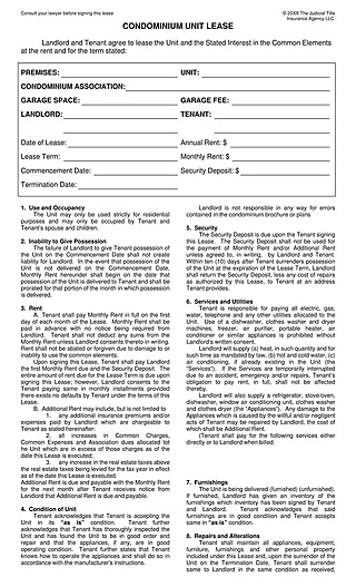 Free Tenant Questionnaire Forms