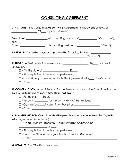 Free Subcontractor Agreement Templates - PDF, Word