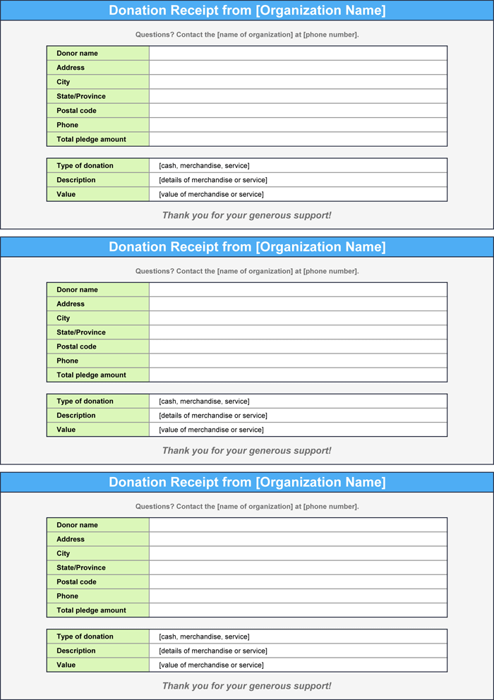 Free Receipt Book Templates (PDF, Word)
