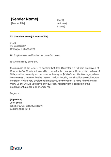 Free Community Service Letters (Completion, Verification)