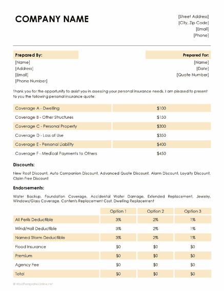Free Flooring Estimate Templates (Excel, Word)