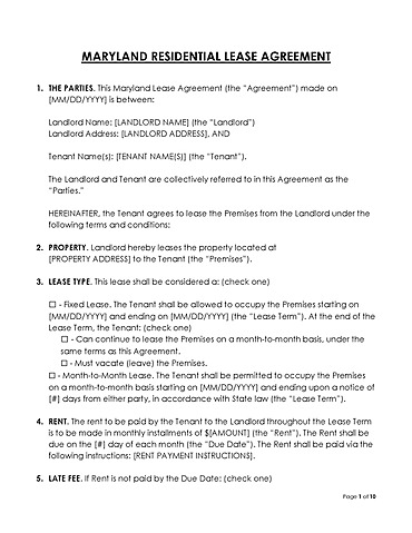 Free Residential Lease Addendum Forms (Word | PDF)