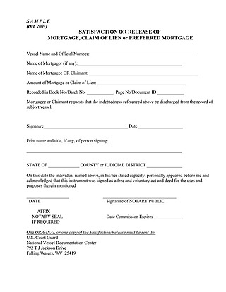Free Real Estate Lien Release Forms (Word - PDF)