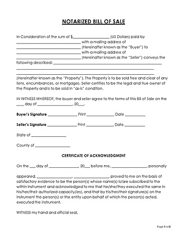 Business Bill of Sale Forms (Guide+ Samples)