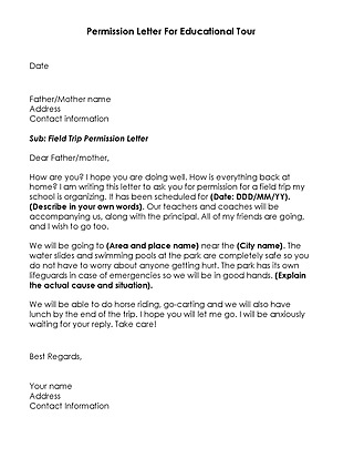 Writing a Permission Letter for an Event (Samples)