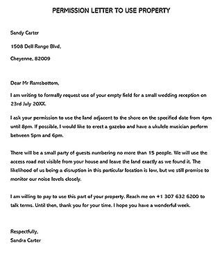 Permission Letter for Event Samples | How to Ask (Tips)