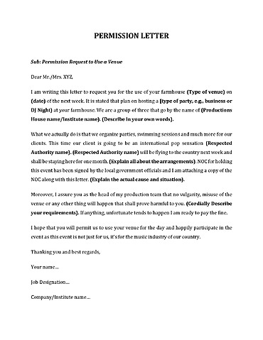 Sample Permission Letters to Leave Early from Office