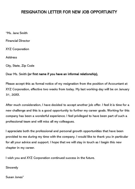 One (1) Week Notice Resignation Letter Samples (with Guide)