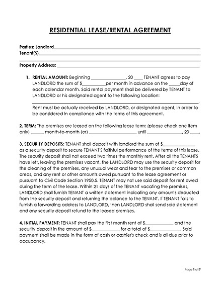 24 Free Equipment Rental Agreement Forms (Templates)