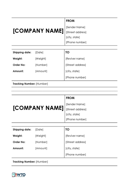 Free Editable Return Address Label Templates (Word, PDF)