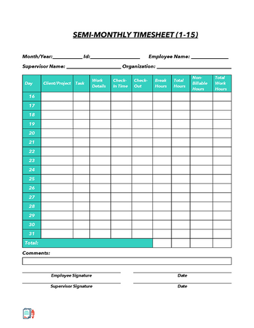 40 Free Time Log Templates (Hourly, Daily) - Word, Excel