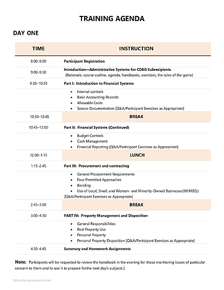 Free Interview Agenda Templates (Hire the Right Person)