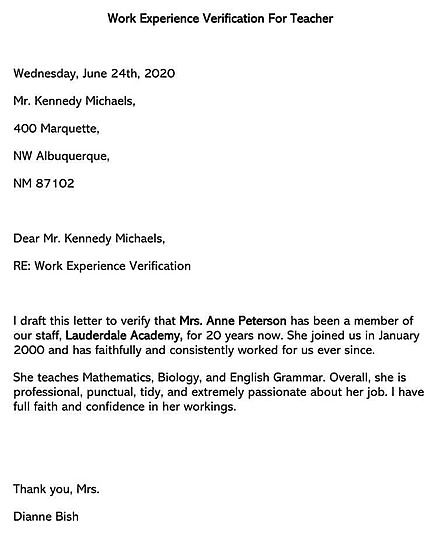 Free Address Verification Letter Templates (Guide - Sample)