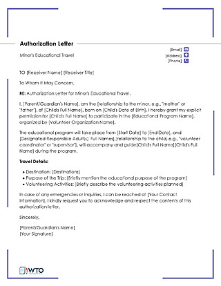 12 Free Vehicle Authorization Letter Templates