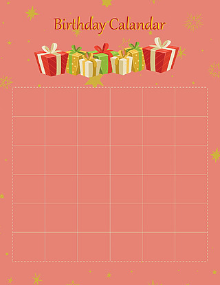 20 Free Birthday Calendar Templates (100% Editable)