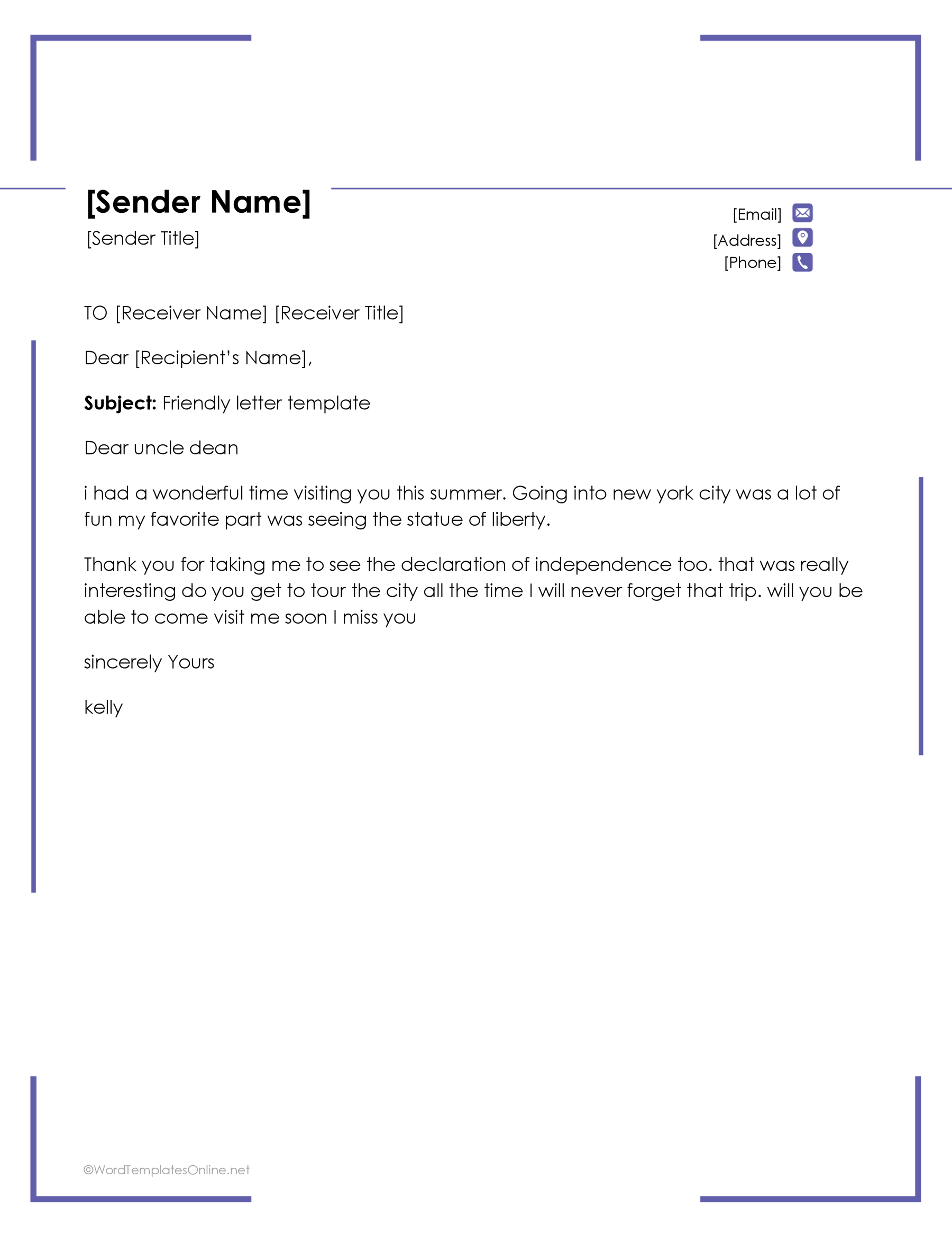 Free Friendly Letter Templates (How to Write)