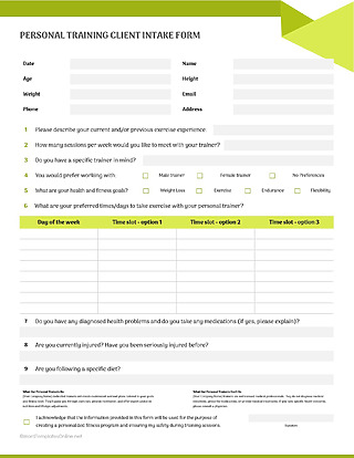 14 Free Client Intake Forms and Templates