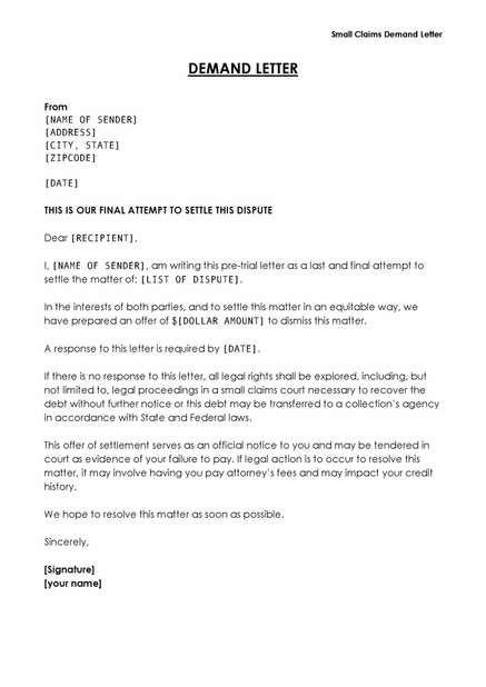 Free Demand Letter Templates (22 Types) | Guide & Tips